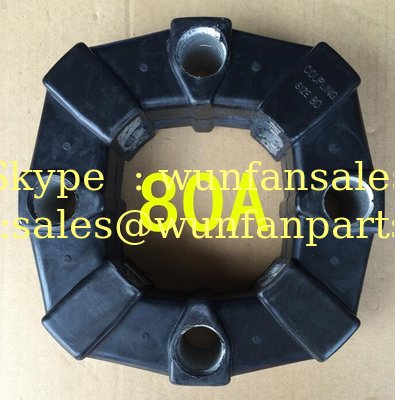 80A excavator rubber coupling