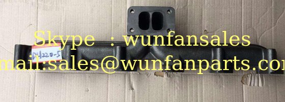 new products Daweoo  excavator manifold exhaust for DH220-5 engine