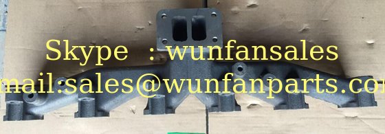 new products komatsu excavator manifold exhaust for 6D102 engine