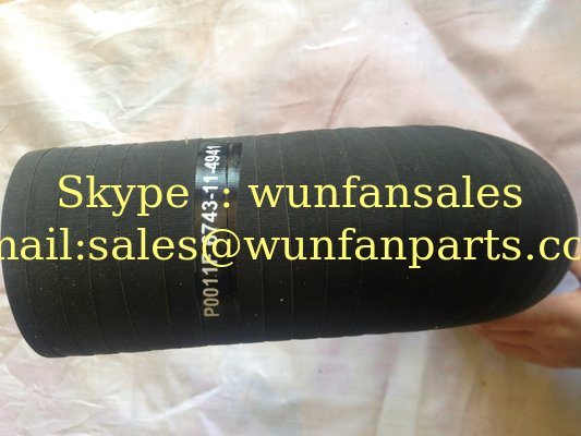 excavator engine parts PC300-7/360-7 intercooler hose 6743-11-4940