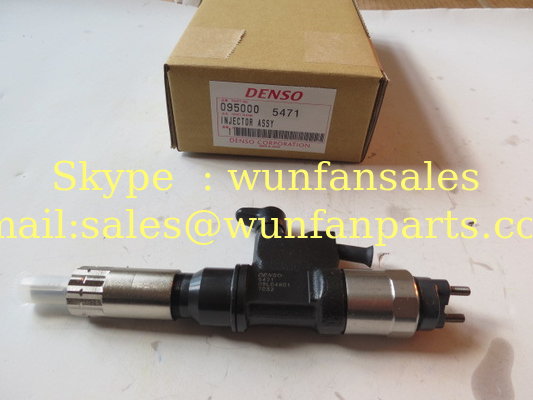excavator parts for denso common rail fuel injector  095000-5471  fits isuzu 4HK1 6HK1  engine