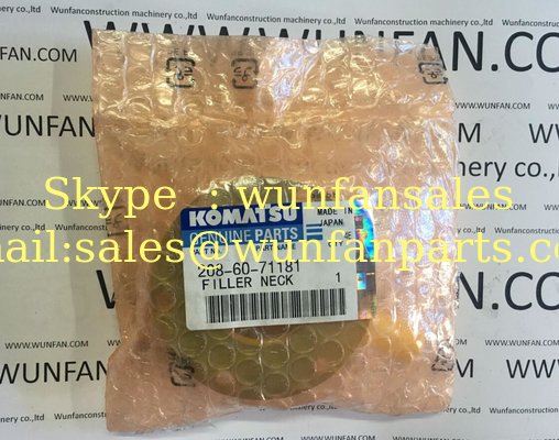 komatsu excavator PC200-7 engine 208-60-71181 filter neck