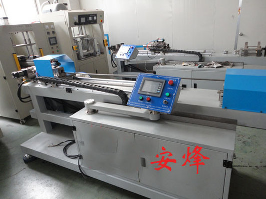 Air conditioning copper tube punching flanging machine