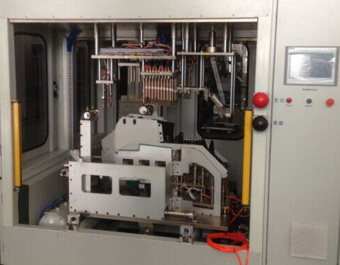 The central channel hot welding machine, car central channel plastic welding equipment