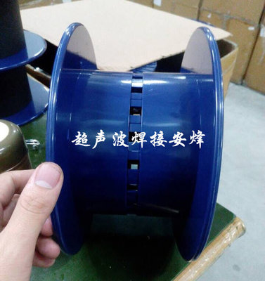 Optical fiber coil welding machine. Optical fiber plate of ultrasonic welding machine