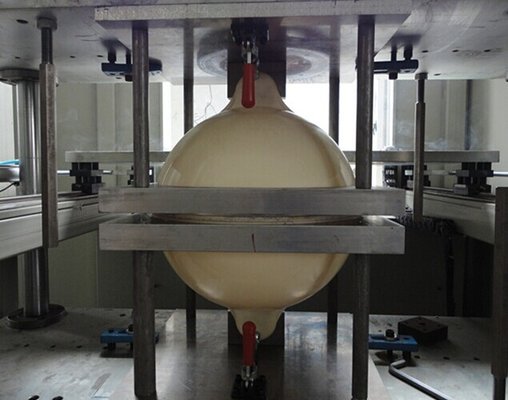 Plastic Marine floating ball hot plate welding machine