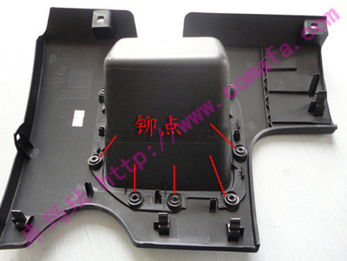 Auto plastic inner decoration hot melt welding machine