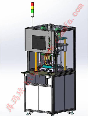 Car navigation panel hot melt welding machine