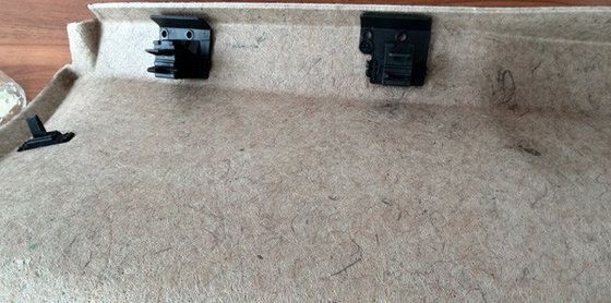 After the car plate plastic hang welding machine