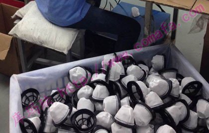 The vacuum cleaner non-woven dust bag ultrasonic welding machine
