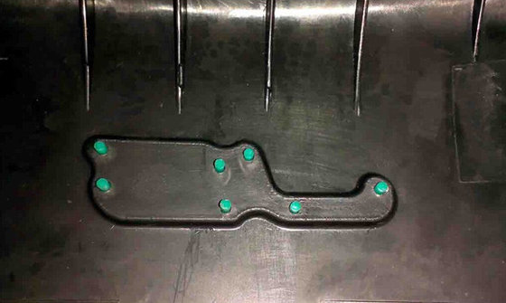 Hot melt riveting point machine