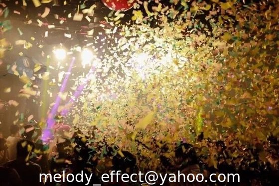 Mini co2 confetti machine for event show/party confetti cannon