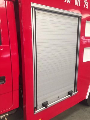 Truck Aluminium Rolling Shutter Door Emergency Rescue Vehicles Parts