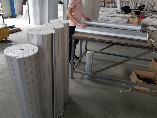 Aluminum Automatic Fire Protection Roller Shutter/Rolling up Door for Emergency Trucks