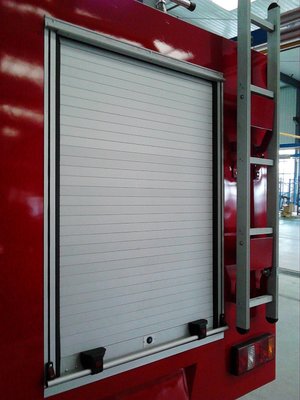 Automatic Aluminum Rolling up Doors for Fire Emergency Trucks