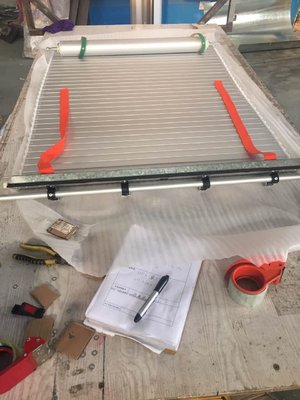 Security Proofing Roller Shutters for Fire Protection Emergency Rescue Truck