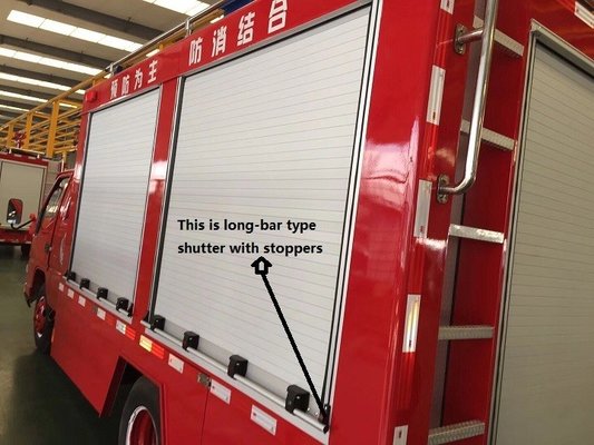 Fire Truck Security Protection Aluminum Sliding Door Roller Shutter