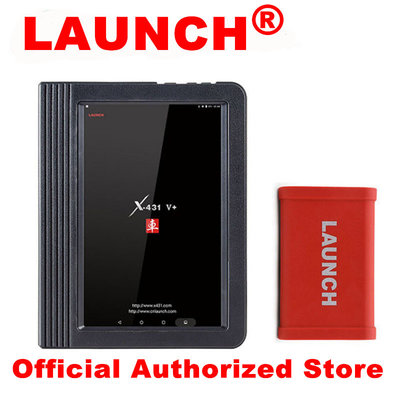 Original LAUNCH X431 V+ Diagnosis Of Heavy Duty Truck HD 10.1" Tablet Diagnostic Scanner Test For 24V Truck Tool