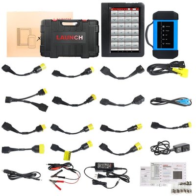 LAUNCH X431 V+ Diagnostic Of Heavy Duty Truck Diagnose HD III Module For 24V Truck Detector Scanner Tool