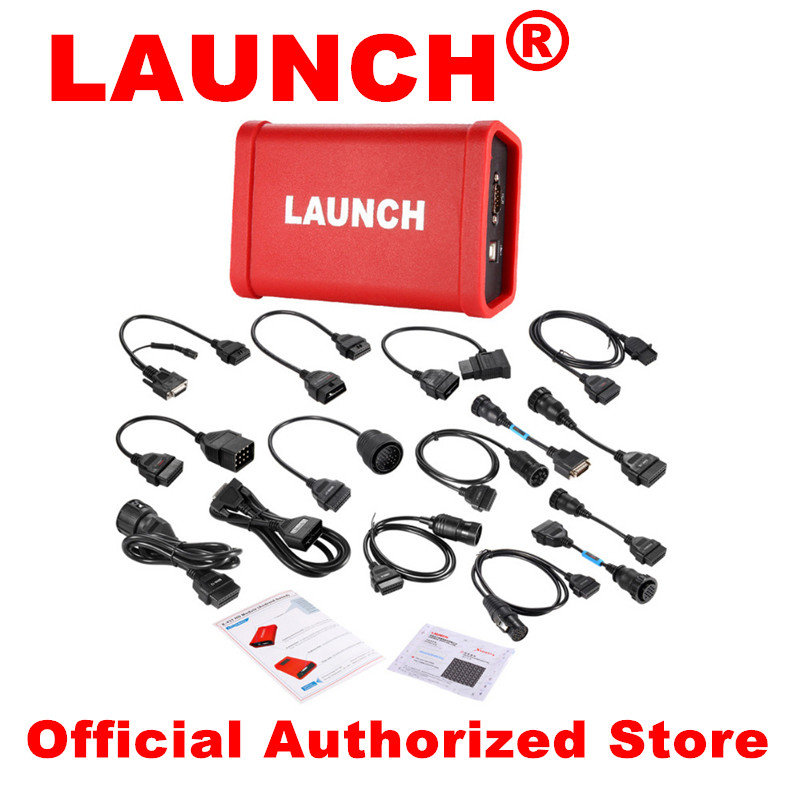 LAUNCH X431 HD Module Heavy Duty Truck Diagnostic Tool Diagnose For 24V Work With X431 V+/Pro3/ PAD II Android