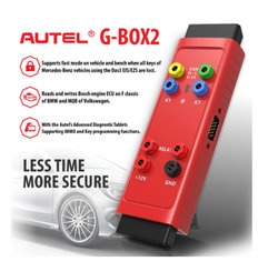 China Autel G-BOX2 Tool for Mercedes Benz All Key Lost Work with Autel MaxiIM IM608/IM508 www.obdfamily.com supplier