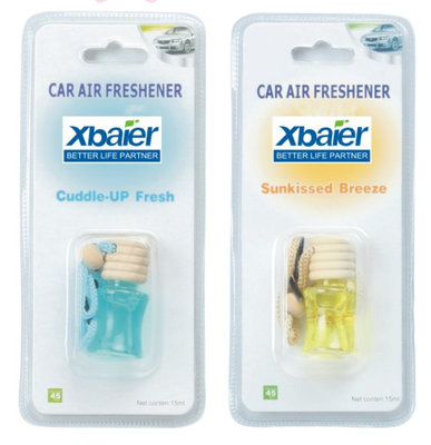 5ml/7ml/12ml/15ml Long Lasting Non-toxic Wooden Cap Car Air Freshener Hanging