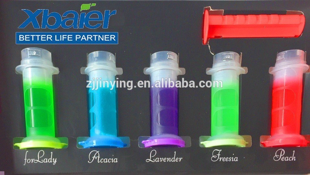 Factory Direct Sale 36g Household Items Colorful And Fragrance Syringes Toilet Gel Tablet Cleaner