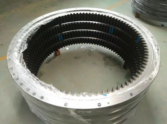 SD.1100.32.00.C Flange light type slewing ring gear(1100*805*90mm) for truck trailer supplier