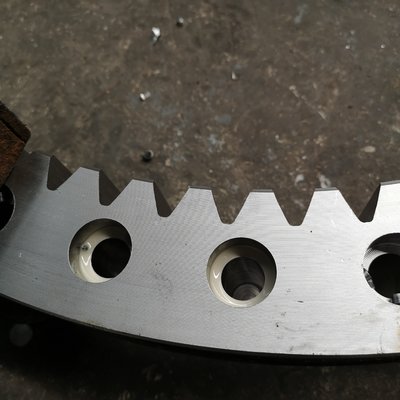SD.950.20.00.C Flange light type slewing ring gear(948*734*56mm) for Packaging machinery supplier