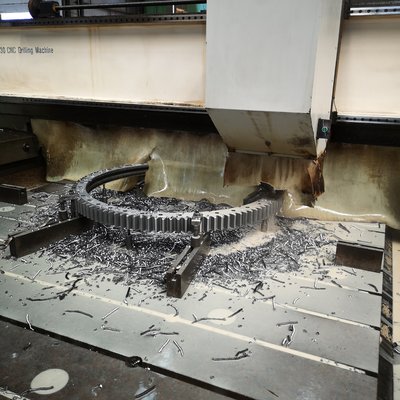 SD.850.20.00.C Flange light type slewing ring gear(848*634*56mm) for Packaging machinery supplier
