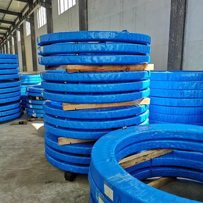 I.750.20.00.C Internal gear flange slewing bearing(748*547.2*56mm) for Public works machinery supplier