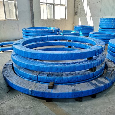 E.900.25.00.B External gear slewing ring bearing(898*655*80mm) for loader cranes supplier
