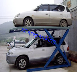China Simple Car Parking Lift Electric Hydraulic Scissor Car Parking Lifter 2700kg/2000mm supplier
