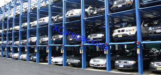 China Simple Hydraulic Car Stack Parking Lift 4 Floors Storage Car Parking System for parking 12 cars supplier