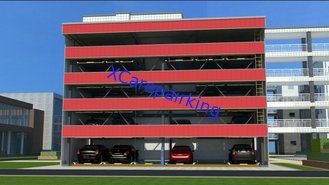 China PSH Puzzle Car Parking System 5 Layers Vertical Horizontal Automobile Parking System supplier