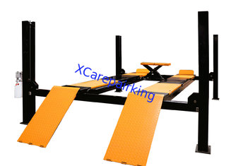 China Good Quality Car Lifts from China Xuecheng 1800mm 4 post car lift 5000kg with Manual unlock supplier