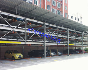 China Intelligent Puzzle Car Parking System 4 Decks Lift-sliding Automatic Vehicle Parking System supplier