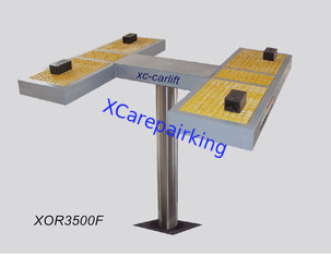 China Low Cost In Ground Hydraulic Car Lifts Long Platform One Column Underground Auto Lift 1850mm/3500kg supplier