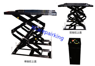 China Inground Scissor Car Lifts Hydraulic Pneumatic Lock Frame Plate In Floor Scissor Auto Lift 3ton/1800mm supplier