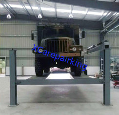 China Hydraulic Drive Four Post Large-scale Lift 8 tons for Large Vehicles Lifting Use supplier