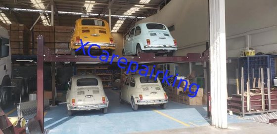 Simple Hydraulic Car Parking Lift 4 Post Parking Lifter for 4 Cars 4000kg/2000mm supplier