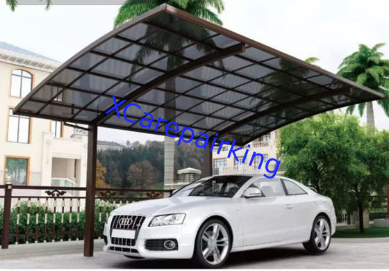 Simple Car Parking Space Single Side Aluminum Alloy Carport Series supplier