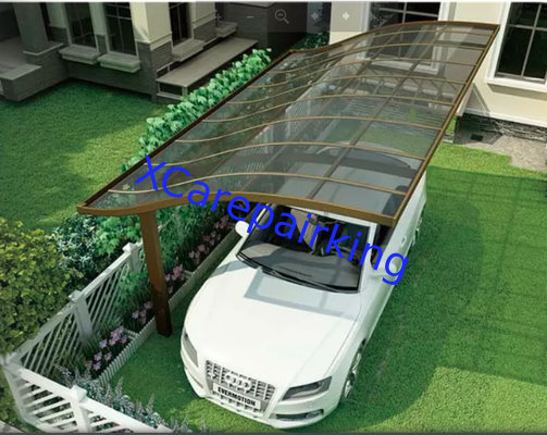 Simple Car Parking Space Single Side Aluminum Alloy Carport Series supplier