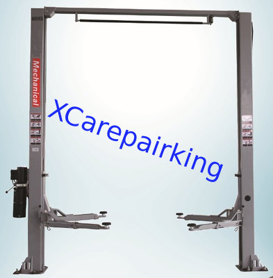 Top Selling Car Lifts 4000kg/1800mm Gantry Auto Lift Manual Lock Release Clear Floor 2 Post Car Lift supplier