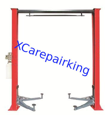 Top Selling Car Lifts 4000kg/1800mm Gantry Auto Lift Manual Lock Release Clear Floor 2 Post Car Lift supplier