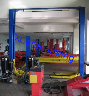 Top Selling Car Lifts 4000kg/1800mm Gantry Auto Lift Manual Lock Release Clear Floor 2 Post Car Lift supplier