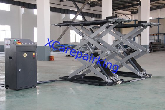 Top Quality Hydraulic Car Lifts Ultrathin Design Scissor Car Lift 3200kg/1800mm supplier