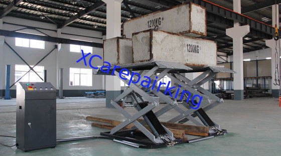 Top Quality Hydraulic Car Lifts Ultrathin Design Scissor Car Lift 3200kg/1800mm supplier