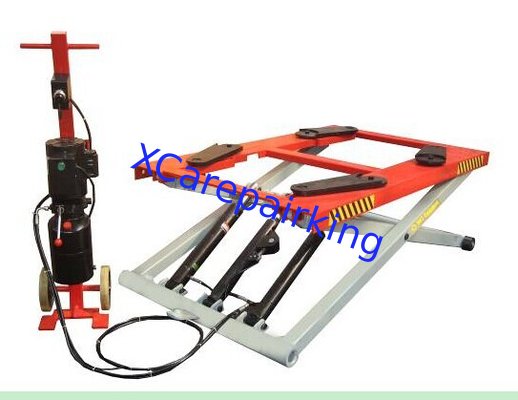 Hydraulic Portable Scissor Car Lifts 2700kg Small Mobile Scissor Auto Lift supplier