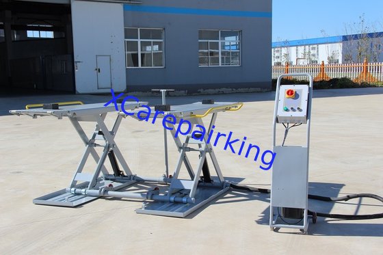 High Quality Hydraulic Movable Scissor Car Lifts Low Rise Mobile Scissor Car Lift 3000kg/1000mm supplier